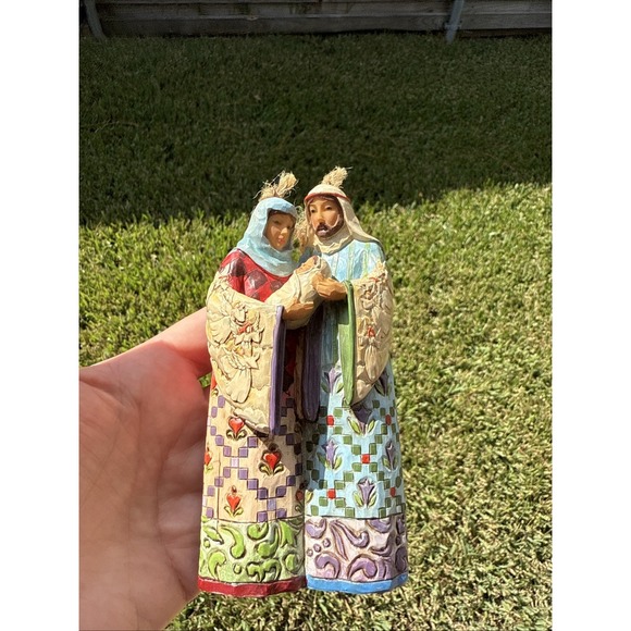 Jim Shore | Art | Jim Shore Blessed Family Heartwood Creek Nativity ...
